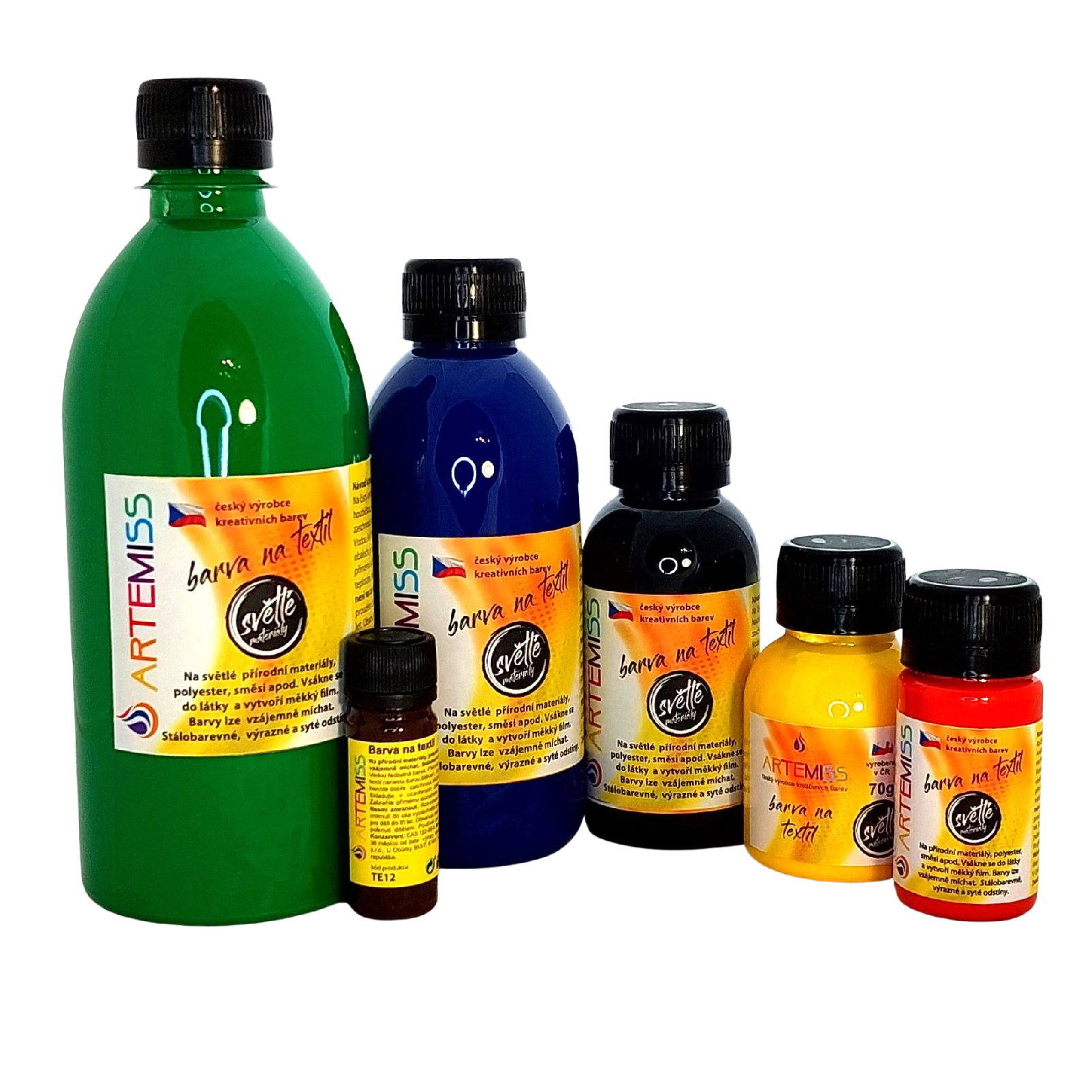 Barvy na textil Artemiss